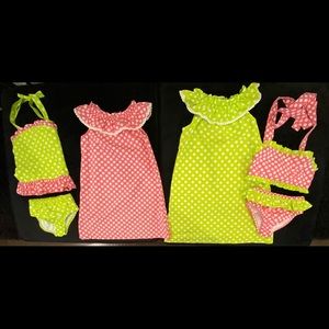 Kelly’s Kids | Matching Sets | Kellys Kids Sister Swimsuit Swim Dress ...